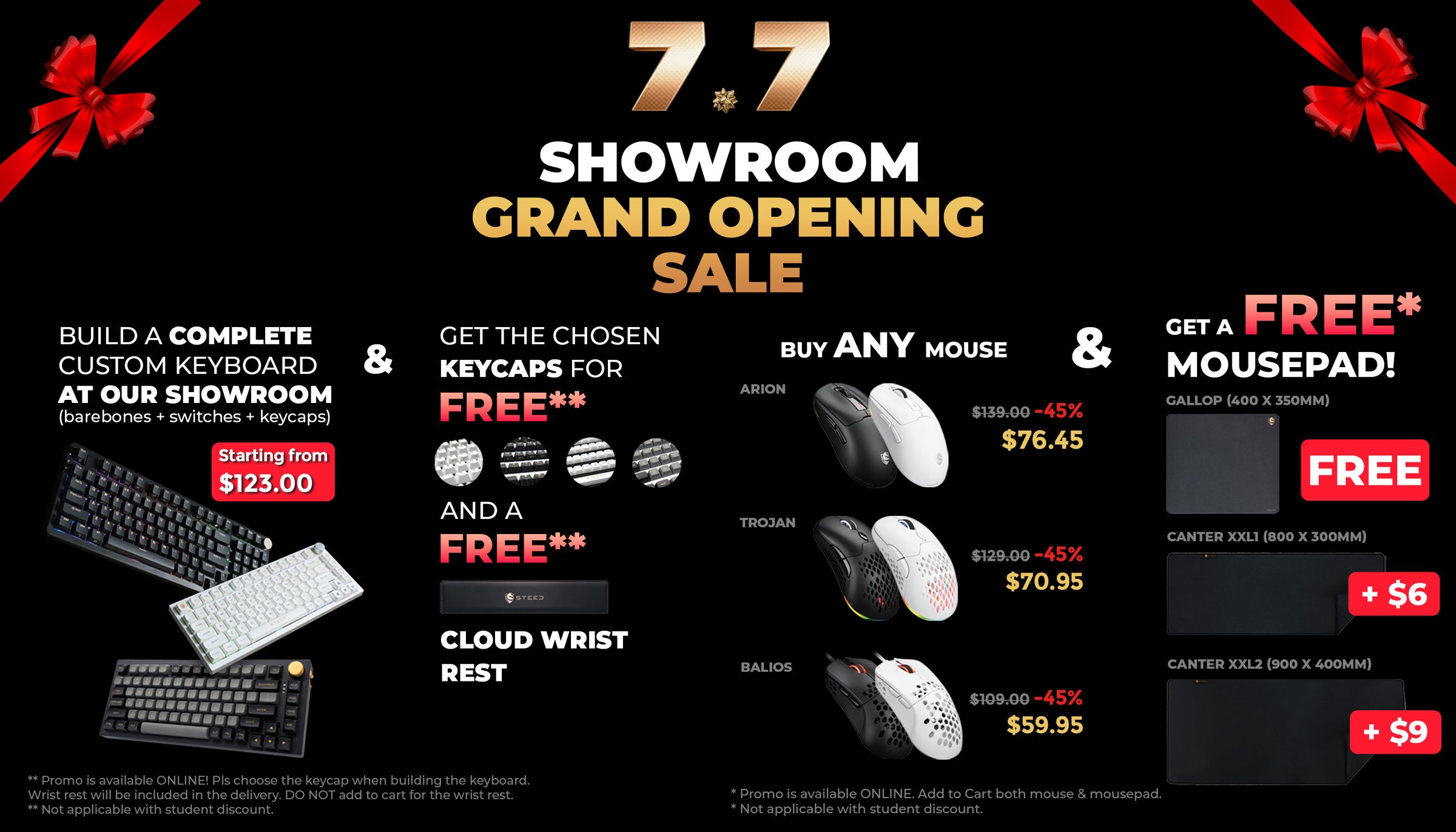 Steed Gaming | Custom Keyboards, Gaming Mice and Gaming Accessories