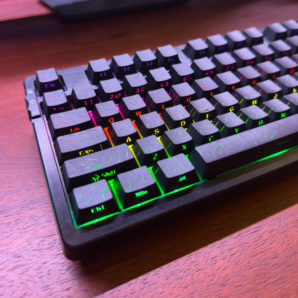 Topography Keycap Set